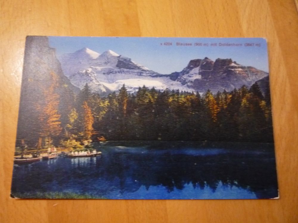 Blausee mit Doldenhorn, 4224 (Gebraucht) in Rieden SG für CHF 1 – mit Lieferung auf Ricardo kaufen
