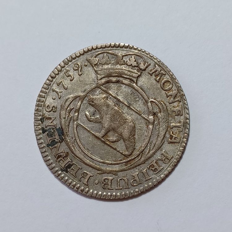 10 Kreuzer 1759 Bern HMZ 2-222g ss (Gebraucht) in Pfäffikon ZH für CHF 30 – mit Lieferung auf ...