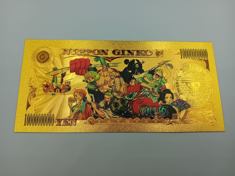 ♦One Piece♣ Anime Gold Banknote S6 | Kaufen auf Ricardo
