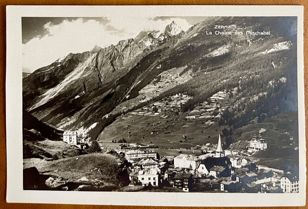 ZERMATT - Le village - carte ancienne (Gebraucht) in Lutry für CHF 3 ...