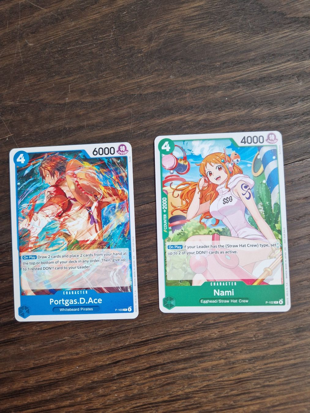 One Piece Card: Nami & Portgas.D.Ace - Promo Set (EN) (Gebraucht) in ...