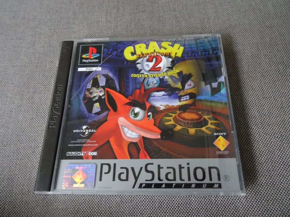 Crash Bandicoot 2 - Cortex Strikes Back PS1 (Gebraucht) in Olten für CHF 15 – mit Lieferung auf ...