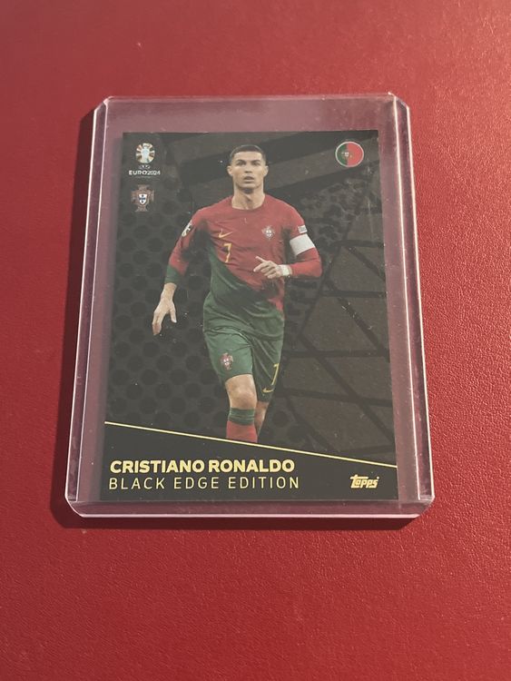 Topps Match Attax EM 2024 - Cristiano Ronaldo - Black Edge | Kaufen auf Ricardo