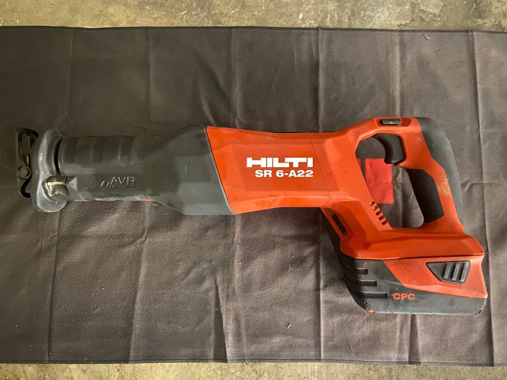 Scie Sabre/Akku-Säbelsäge Hilti SR 6 A22 | Acheter sur Ricardo