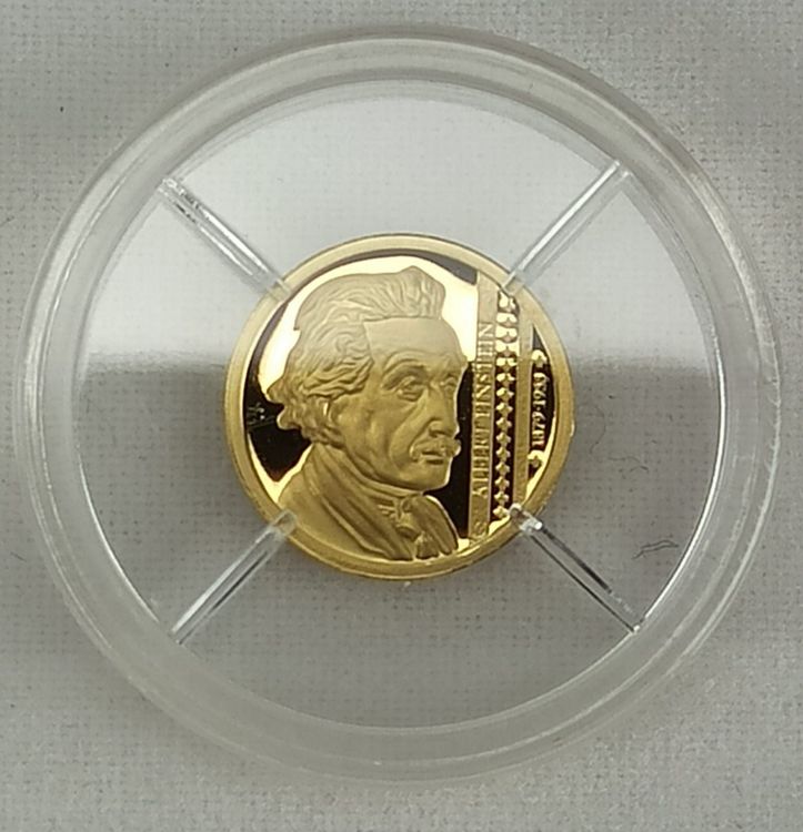 Goldmünze " Albert Einstein " (Neu (gemäss Beschreibung)) in Hermrigen ...