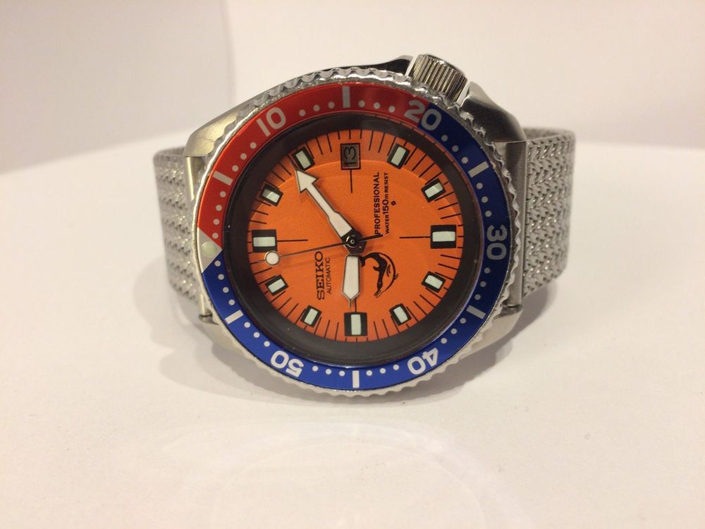 Seiko 7002-7001 Doxa Mod orange (Gebraucht) in Schwarzenbach SG für CHF ...