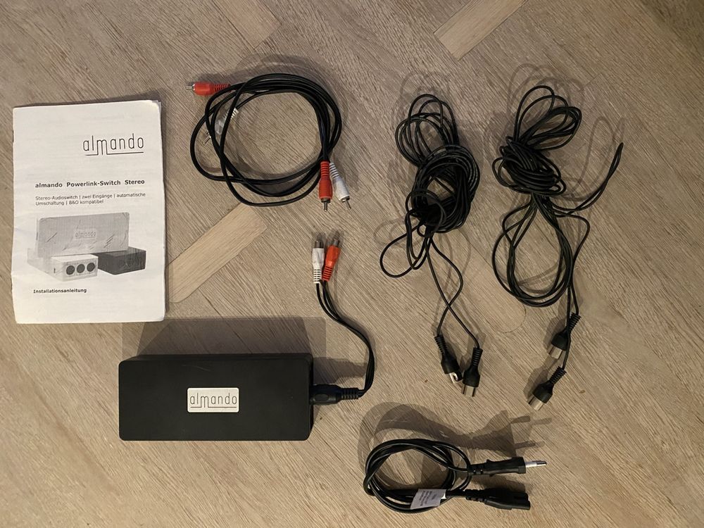 almando Powerlink-Switch Stereo schwarz (Gebraucht) in Zürich für CHF ...