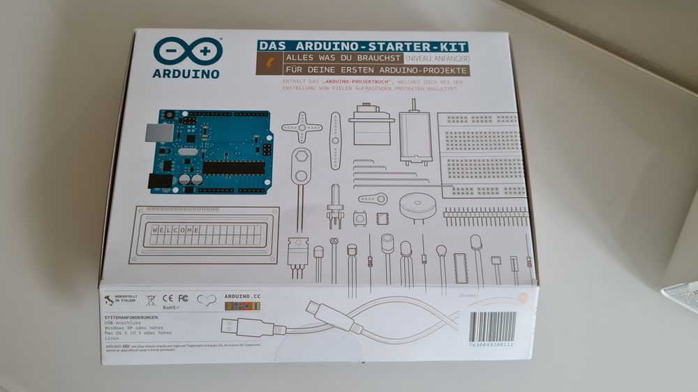 Original Arduino Starter-Kit deutsch, neu, originalverpackt | Kaufen auf Ricardo
