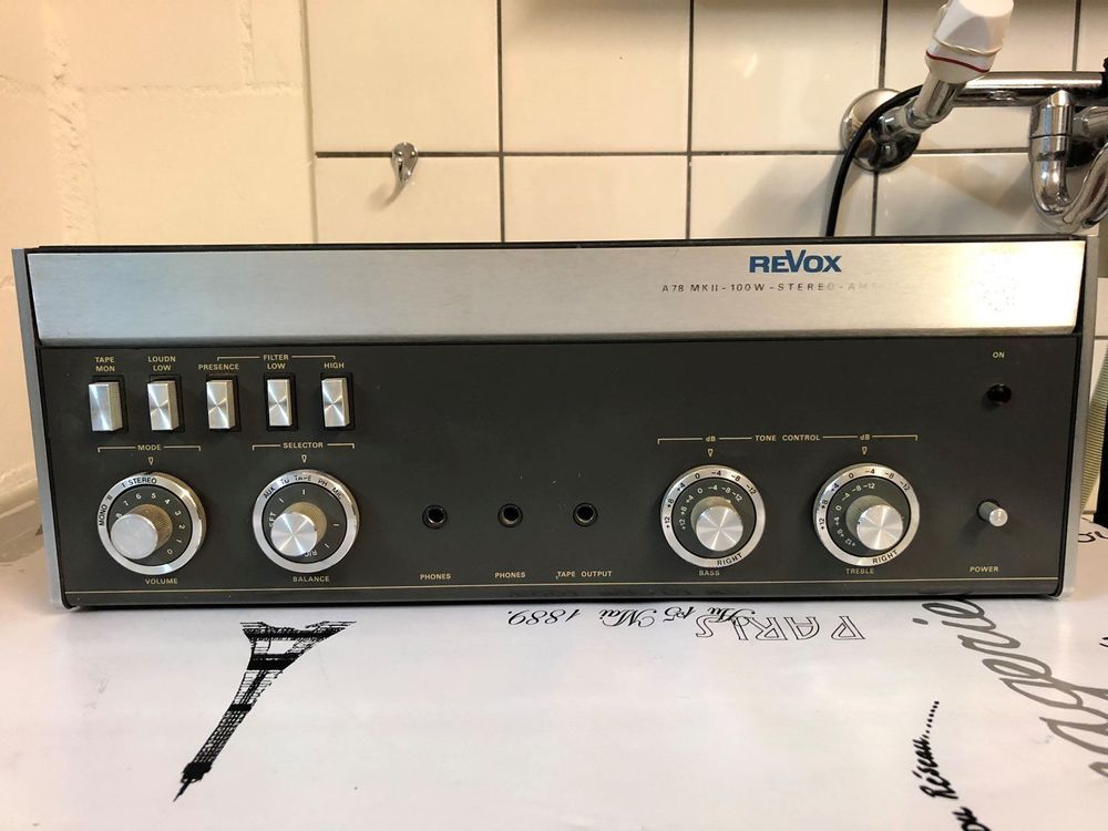 Revox a78 verstärker | Kaufen auf Ricardo