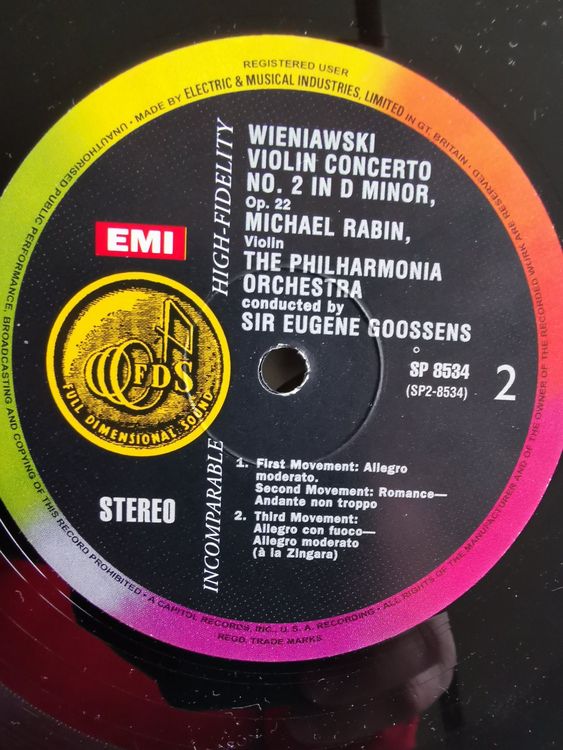 Michael Rabin Paganini Konzert 1 | Kaufen auf Ricardo