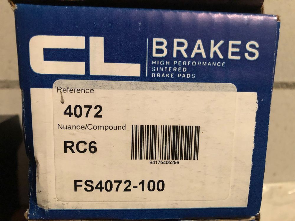 CL Brakes 4072 RC6 Mitsubishi Lancer Evo Vorderachse NEU (Neu und ...