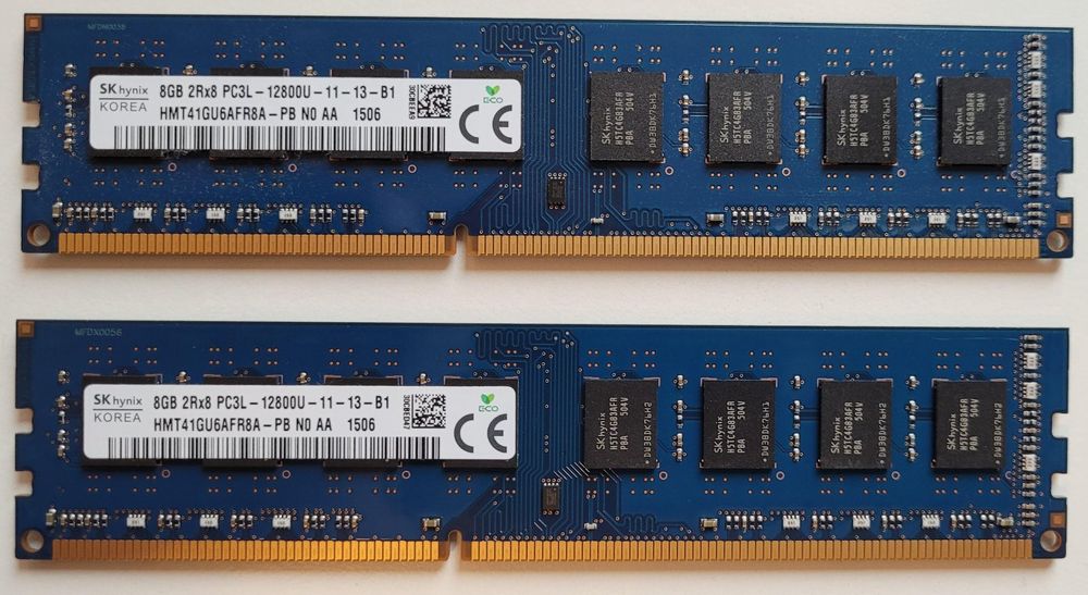 2x 8GB 2Rx8 PC3L 12800U SK hynix (Total 16 GB RAM) | Kaufen auf Ricardo