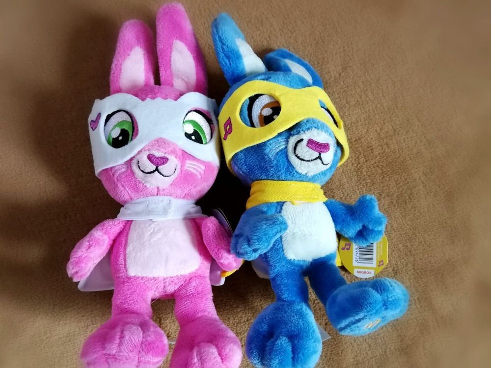 Super Hasen MIRA & SAMI Plüschi ca. 24 cm Ostergeschenk | Kaufen auf ...