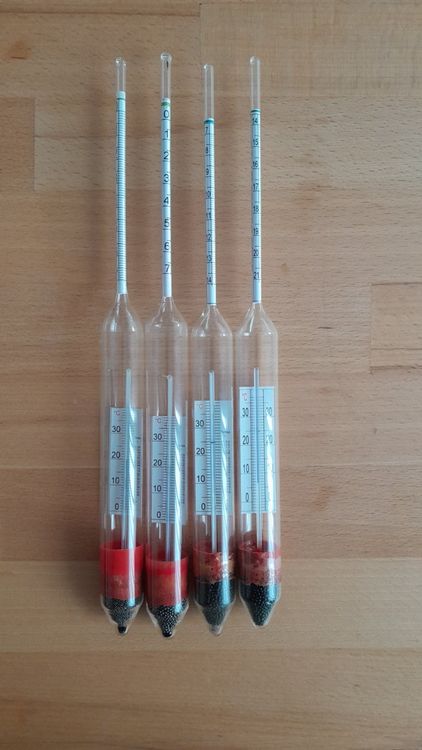 Aerometer Bierspindeln 0-21°Plato | Kaufen auf Ricardo
