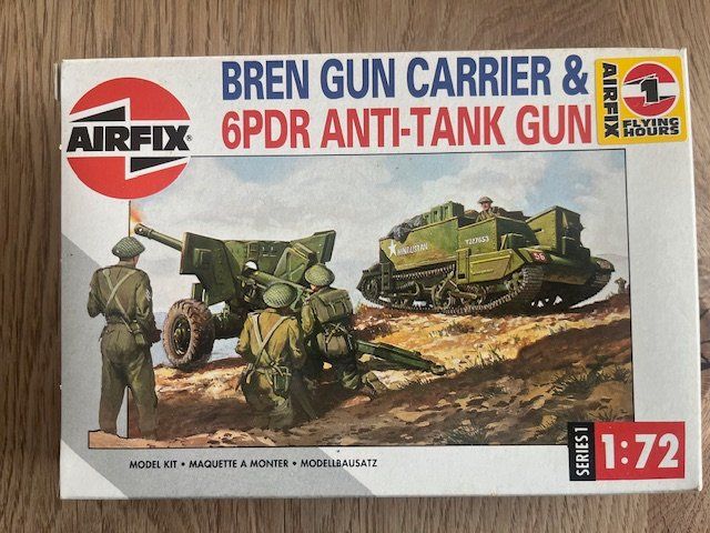 Airfix Bren Gun Carrier & 6PDR Anti-Tank Gun, 1:72, Neu (Neu und ...