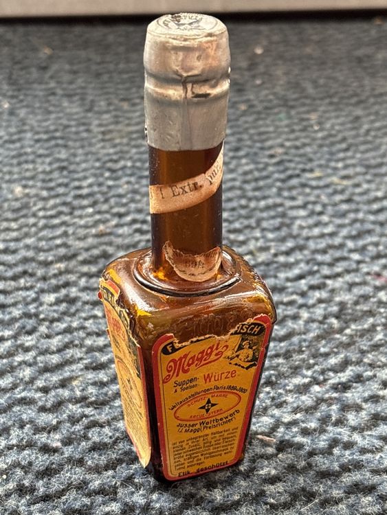 Antike MAGGI WÜRZE Auslage Flasche | Kaufen auf Ricardo