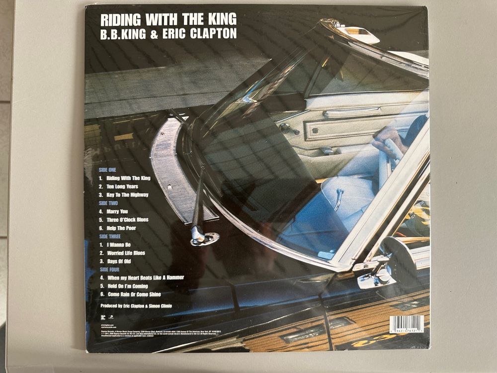 Eric Clapton & BB. King Anniversary Remaster 180gr Vinyl DLP (Gebraucht ...