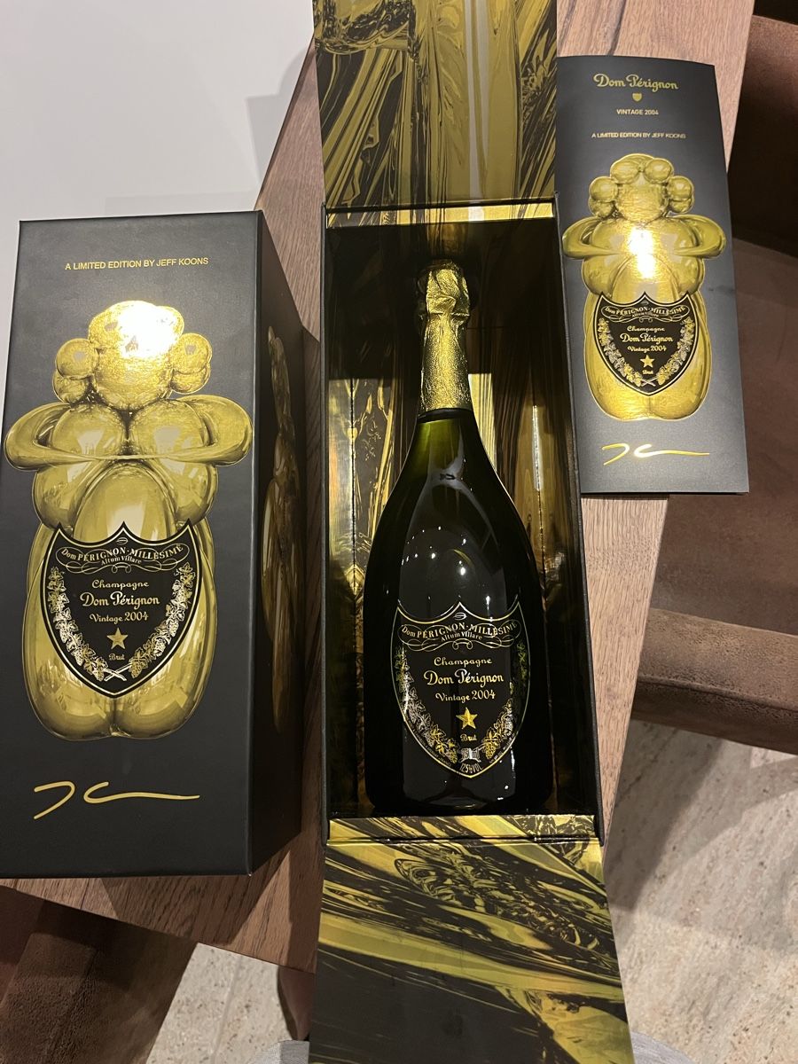 Dom Pérignon Vintage 2004 – Jeff Koons Limited Edition – OVP (Neu und ...
