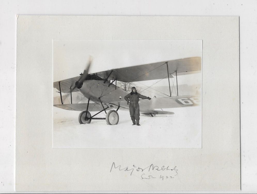 Foto Flugzeug Major Nabholz 1922 | Kaufen auf Ricardo