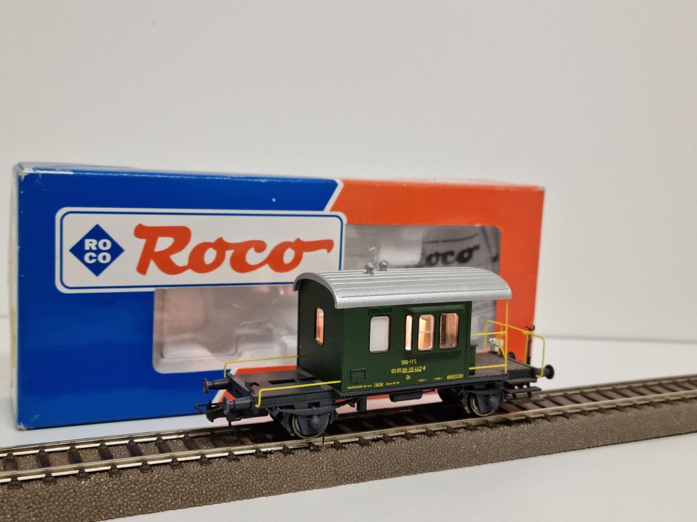 Roco 46964 SBB Sputnik 442-8 Db DC mit Schlusslicht. (D'occasion) à ...