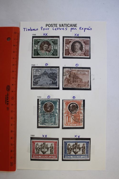 Timbre Vatican express **/0 (Gebraucht) in La plaine für CHF 4 – mit ...