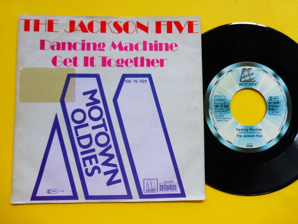The Jackson Five – Dancing Machine / Get It Together (Gebraucht) in ...