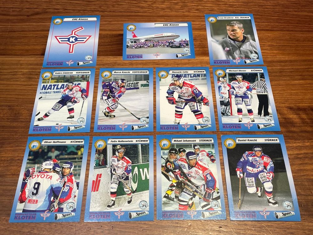 EHC Kloten Saison 1993/94 - Schweizer Meister - Hockey Cards | Kaufen auf Ricardo