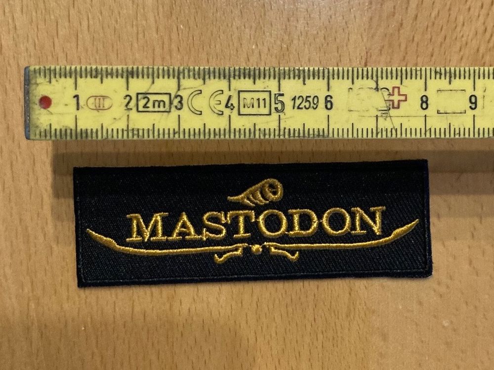 Mastodon Patch Sticker Aufnäher Metal Rock Band (Neu (gemäss ...