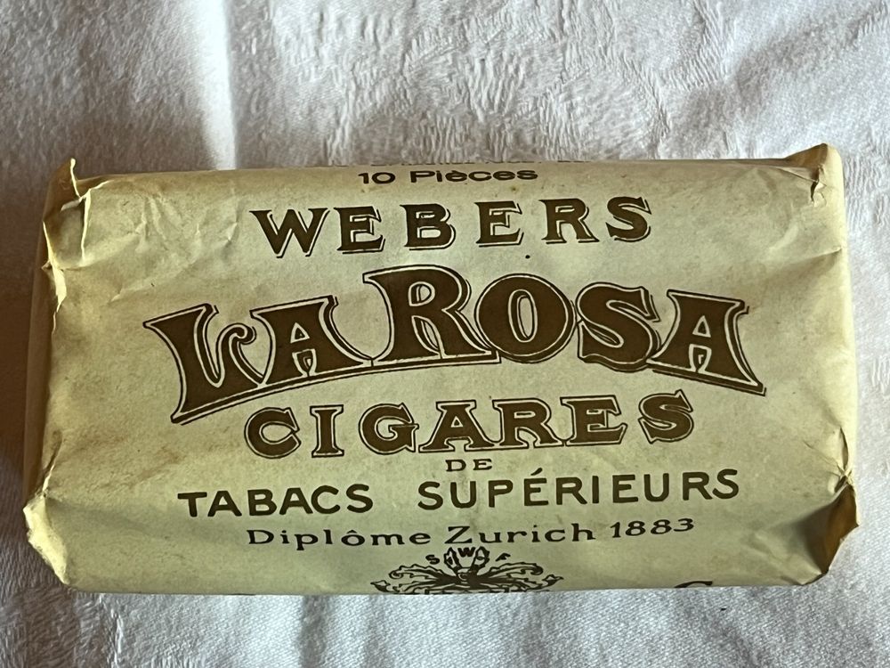 Zigarren / Cigarren / Cigares Webers La Rosa, Menziken (Neu (gemäss ...
