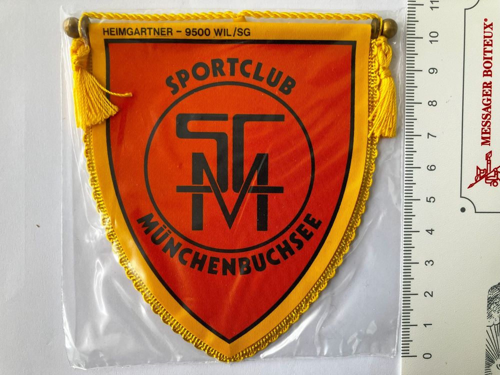 Vintage Fanion/Wimpel SCM SPORTCLUB MÜNCHENBUCHSEE (Neu und originalverpackt) in Gland für CHF ...