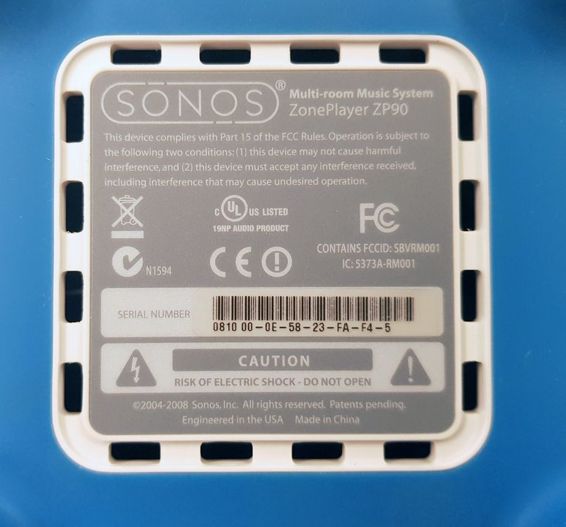 Sonos Zone Player ZP90 | Kaufen auf Ricardo