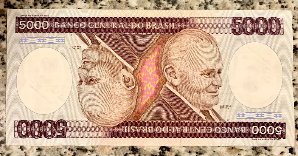 5000 Cruzeiros Brasilien 1981 UNC!!! (Gebraucht) in Oberentfelden für CHF 10 – mit Lieferung auf ...