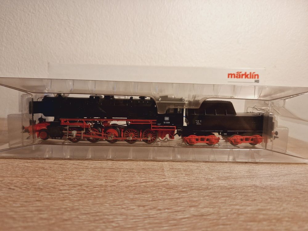 Märklin 3415 Dampflok 52 3329 DB H0 (Gebraucht) in St-Aubin-Sauges für ...