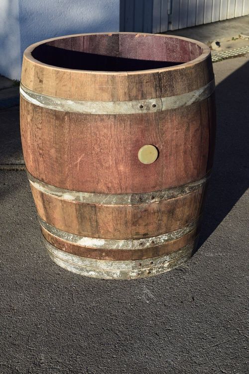 Hochbeet aus Weinfass f. Blumen, Kräuter (Gebraucht) in Widnau für CHF 215 – nur Abholung auf ...