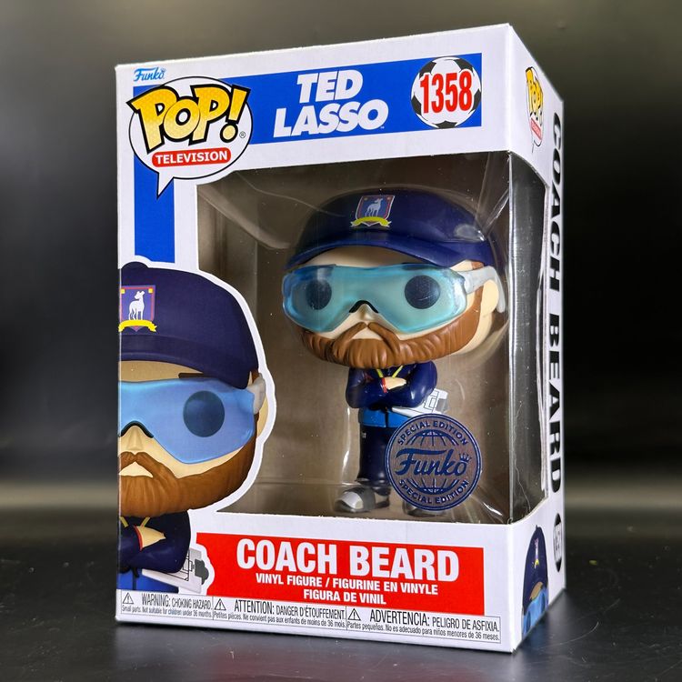 Funko Pop! Coach Beard Ted Lasso #1358 Special Edition | Kaufen auf Ricardo