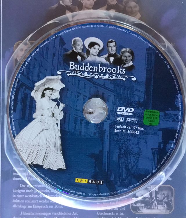 Die Buddenbrooks (1959) nach Thomas Mann - mit Lilo Pulver (Gebraucht ...