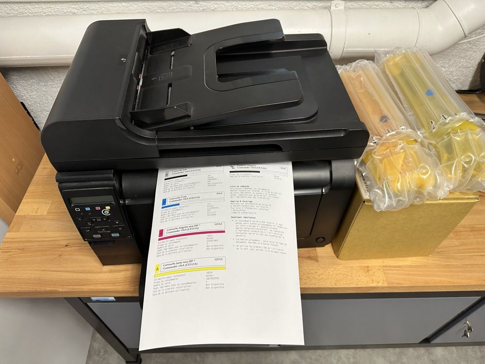 HP laserjet 100 color MFP M175a (D'occasion) à La Chaux-de-Fonds pour ...