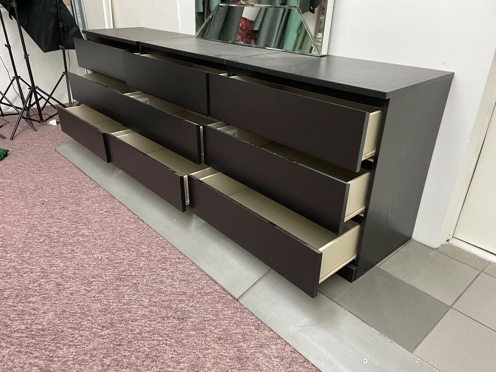 lange Kommode, best. aus 3 Elementen à80 cm. ab 1.— | Kaufen auf Ricardo