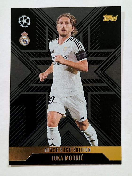 Topps Match Attax Extra 24/25 - Black Edge - Modric - BLA1 | Kaufen auf ...