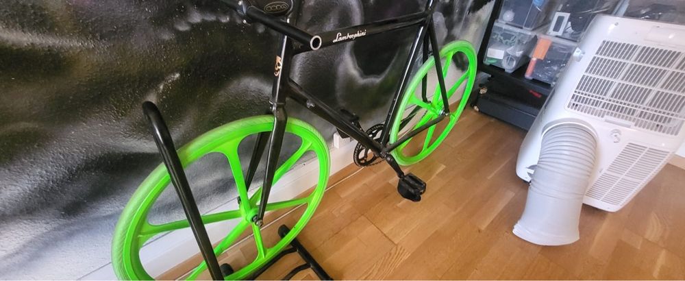 🔥 Fixie / Singlespeed – Neon-Green Mag Wheels – (Gebraucht) in Buttwil ...
