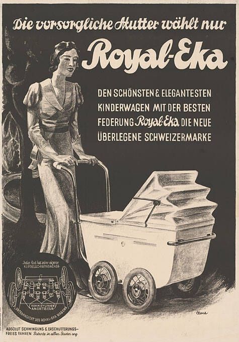 Royal Eka Kinderwagen aus den 50-ger Jahren Original Zustand (Gebraucht) in Biel/Bienne für CHF ...