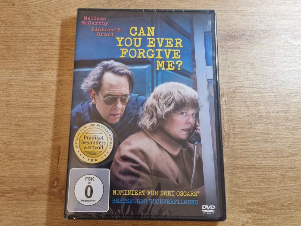Can you ever forgive me? (2018) NEU OVP RAR DVD (Neu und ...