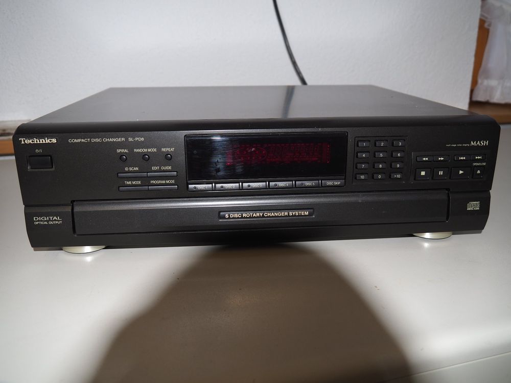 Technics SL-PD8 CD-Player Schublade für 5 CD (Gebraucht) in Amsoldingen ...
