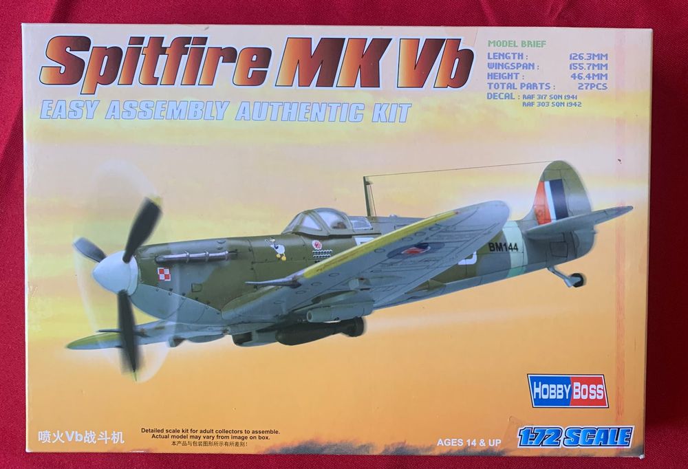 Spitfire MK Vb - Hobby Boss No. 80212 (Gebraucht) in Neuchâtel für CHF ...