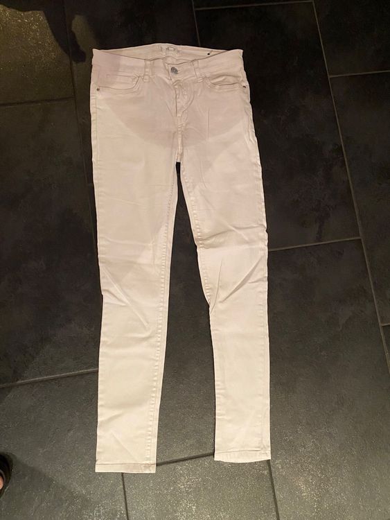 Weisse Mango Jeans Gr. 36, Skinny Stretch (Gebraucht) in Goldau für CHF ...