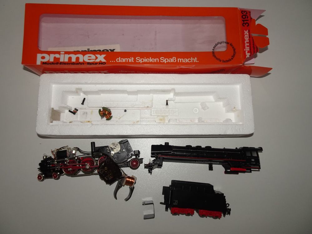 Primex Lokomotive DB Br 01 08 HO 3193 Defekt (Defekt) in Emmenbrücke ...