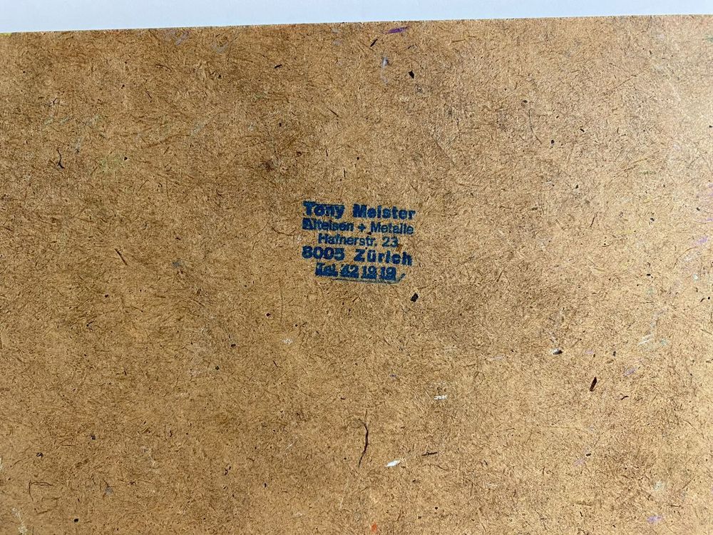 Tony Meister (1932-1995) Art Brut Gemälde (Gebraucht) in Neuhausen am Rheinfall für CHF 25 – mit ...