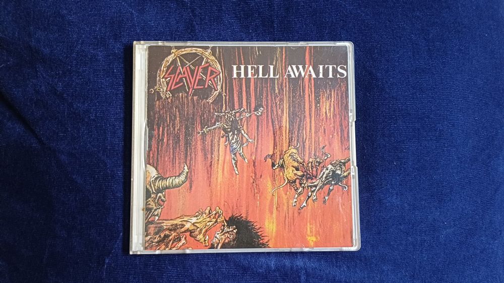Mega Rarität: Slayer Hell Awaits, 85er original CD (Gebraucht) in ...
