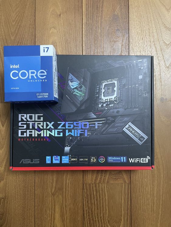 i7 13700k + ASUS ROG Strix Z690-F Gaming Wifi (Neuf (Voir description)) à Fehraltorf pour CHF ...