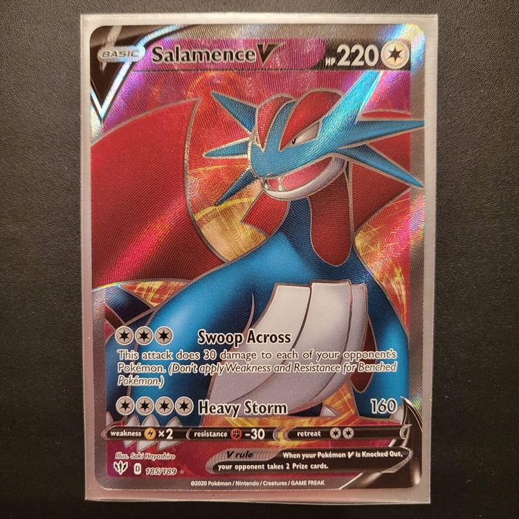 SALAMENCE V POKEMONKARTE | Kaufen auf Ricardo